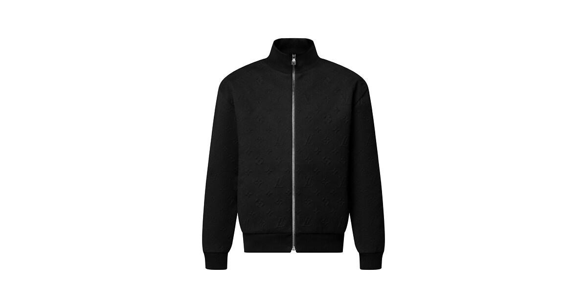 Embossed Monogram Jersey Tracksuit Top - Ready-to-Wear | LOUIS VUITTON