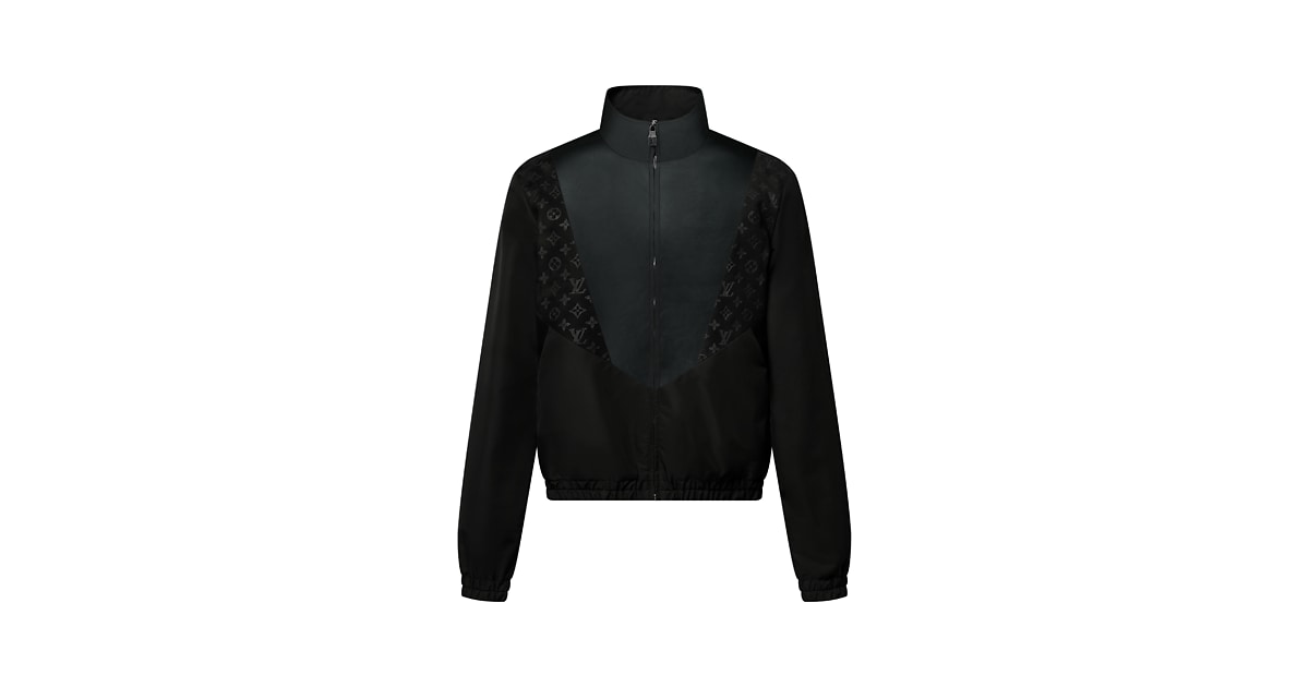 Leather Mix Track Top - High-End Ready-to-Wear 1AHVM1 | LOUIS VUITTON