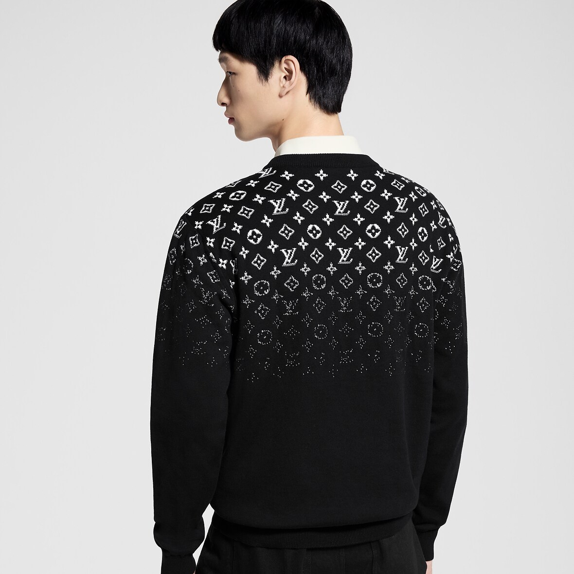 Gradient Cotton Crewneck - Ready-to-Wear | LOUIS VUITTON