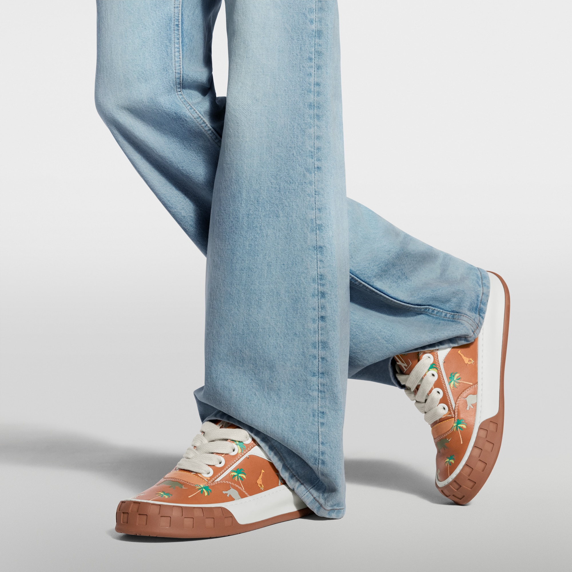 LV x The Darjeeling Limited LV Tilted Sneaker - Shoes 1AJTKR | LOUIS ...