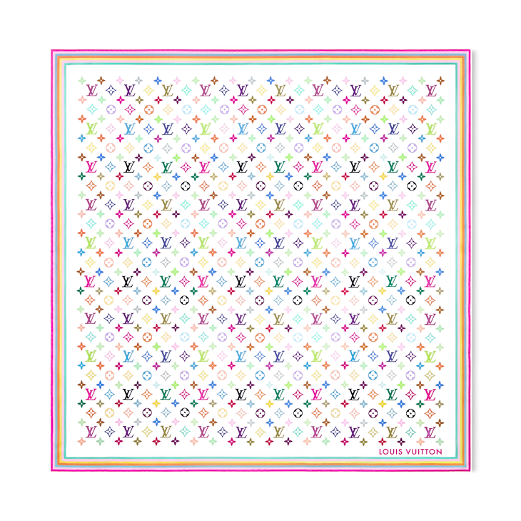 LV x TM Monogram Multicolor Square 90 S00 - Accessories | LOUIS VUITTON