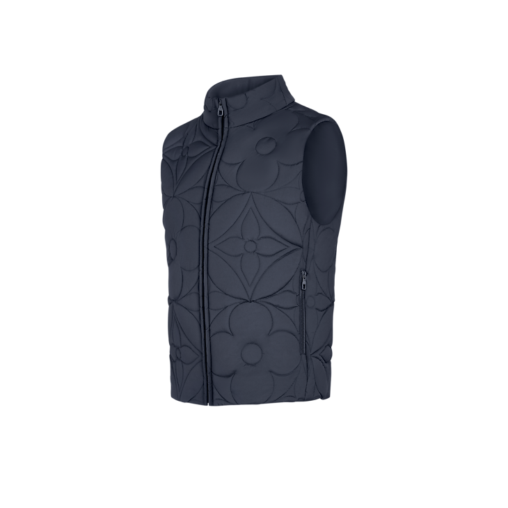 LVSE Padded Monogram Flower Gilet - Ready-to-Wear | LOUIS VUITTON