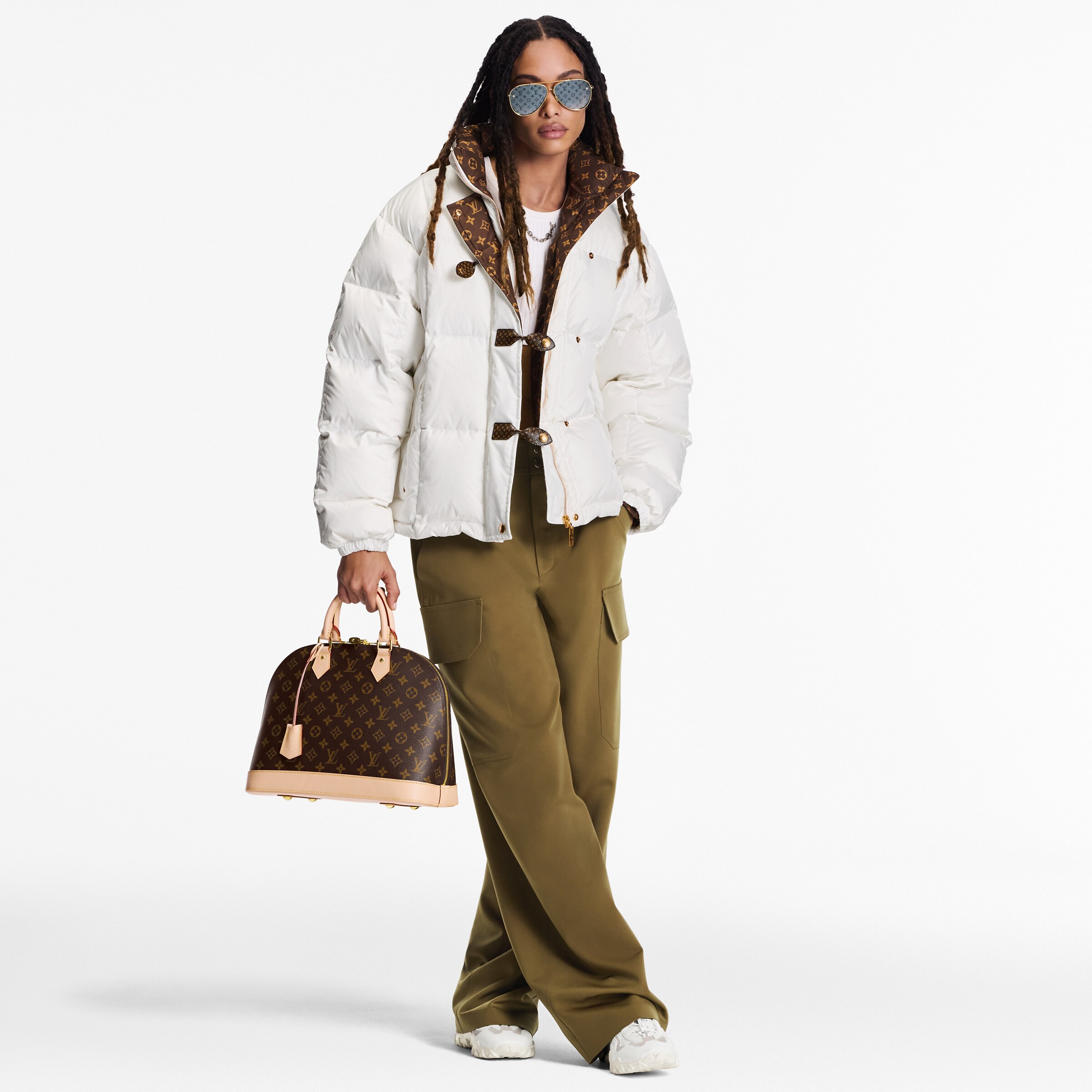 Monogram Accent Pillow Puffer Jacket - Ready-to-Wear | LOUIS VUITTON