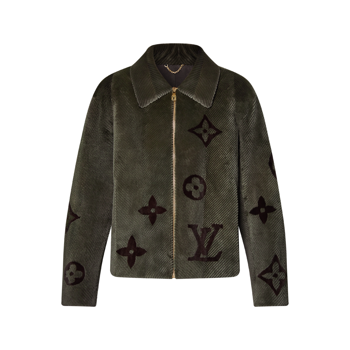 Monogram Mink Blouson - Ready-to-Wear | LOUIS VUITTON