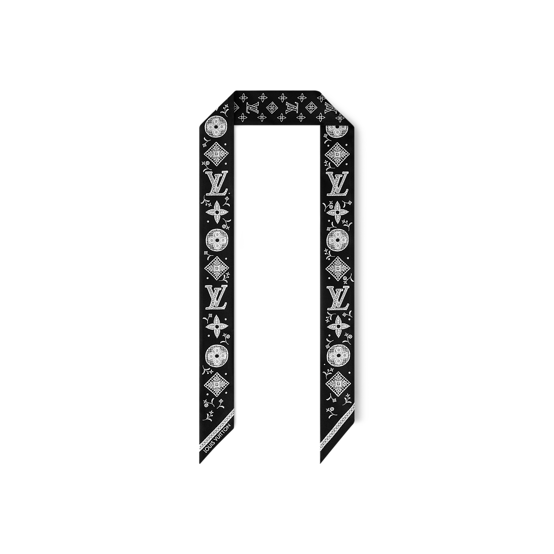 Black Silk Squares and Bandeaux Accessories | LOUIS VUITTON