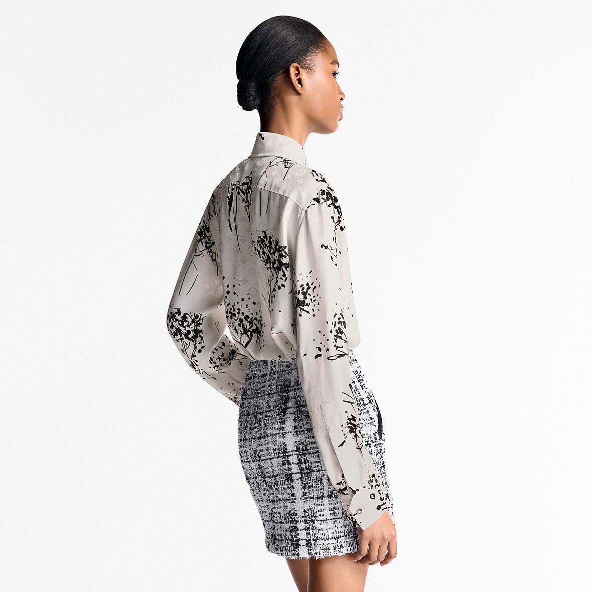 Monogram Tree Silk Shirt - Ready-to-Wear 1AHHLN | LOUIS VUITTON