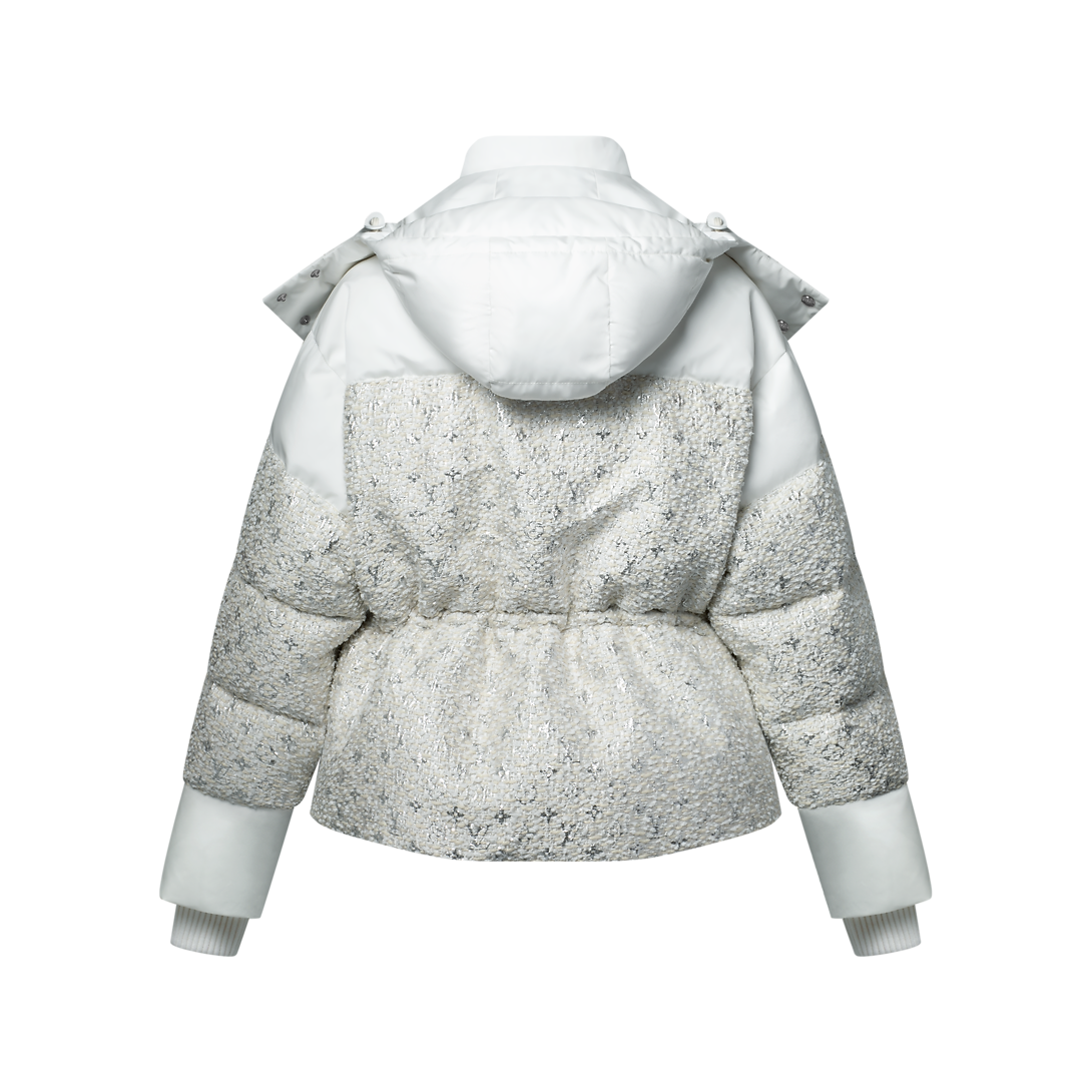 Monogram Tweed Puffer Jacket - Ready-to-Wear 1AIPHR | LOUIS VUITTON
