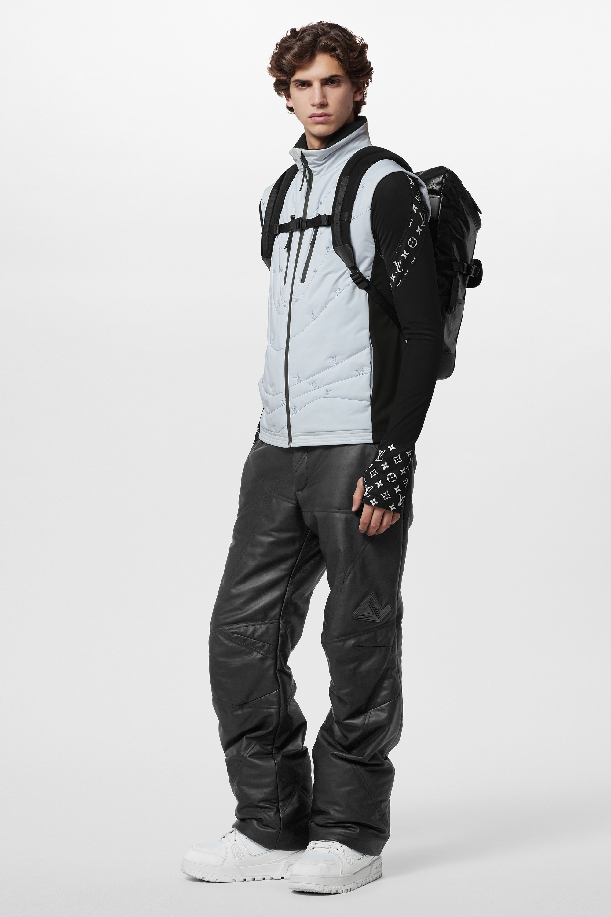 Padded Technical Gilet - Luxury White | LOUIS VUITTON