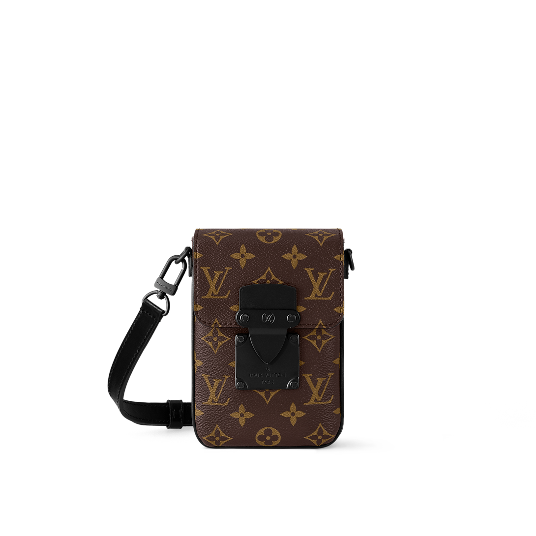 S-Lock Vertical Wearable Wallet Monogram Eclipse - Bags | LOUIS VUITTON