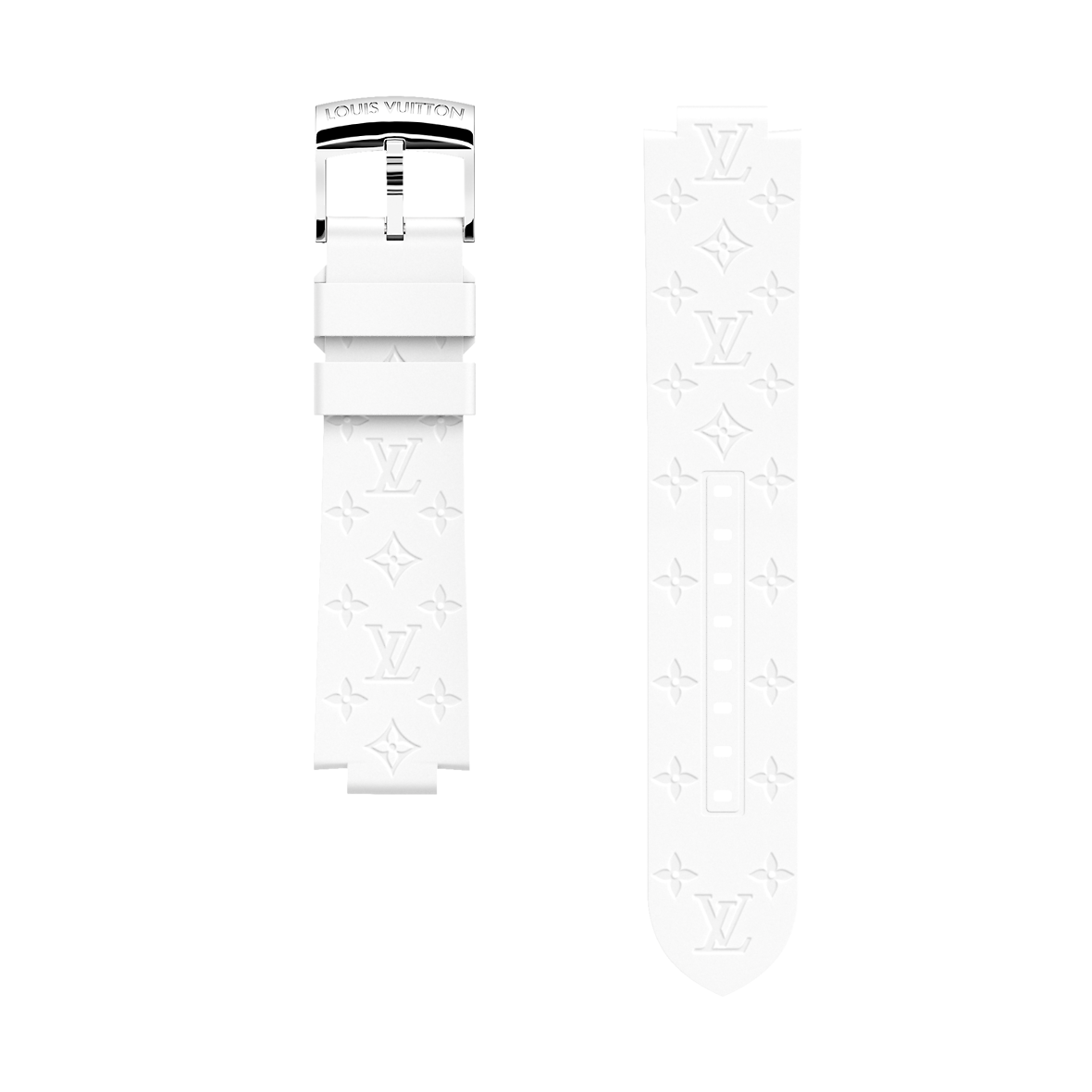 Tambour Monogram Rubber Strap - Connected Watches R15431 | LOUIS VUITTON