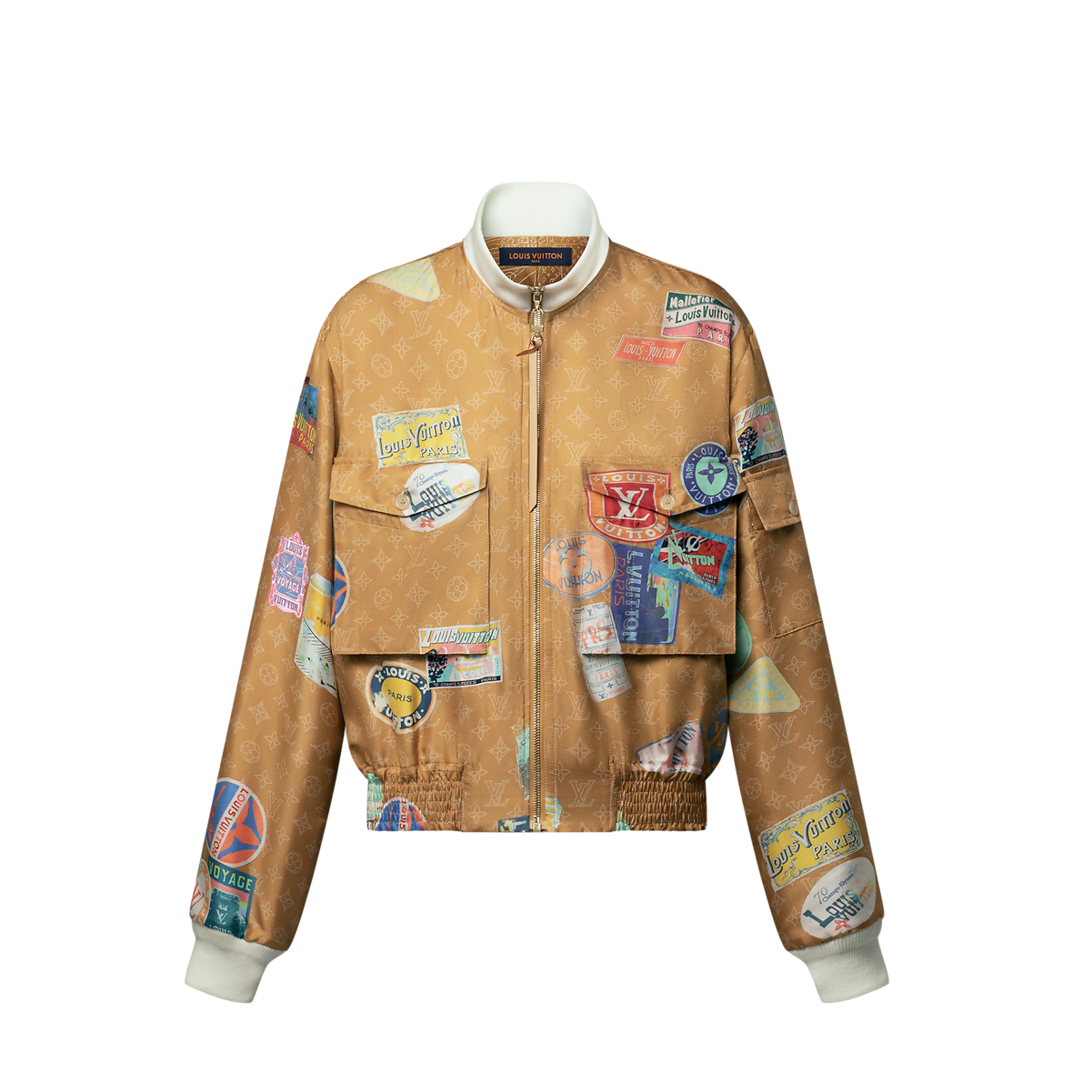 Travel Patch Bomber Jacket - Ready-to-Wear 1AHGDX | LOUIS VUITTON