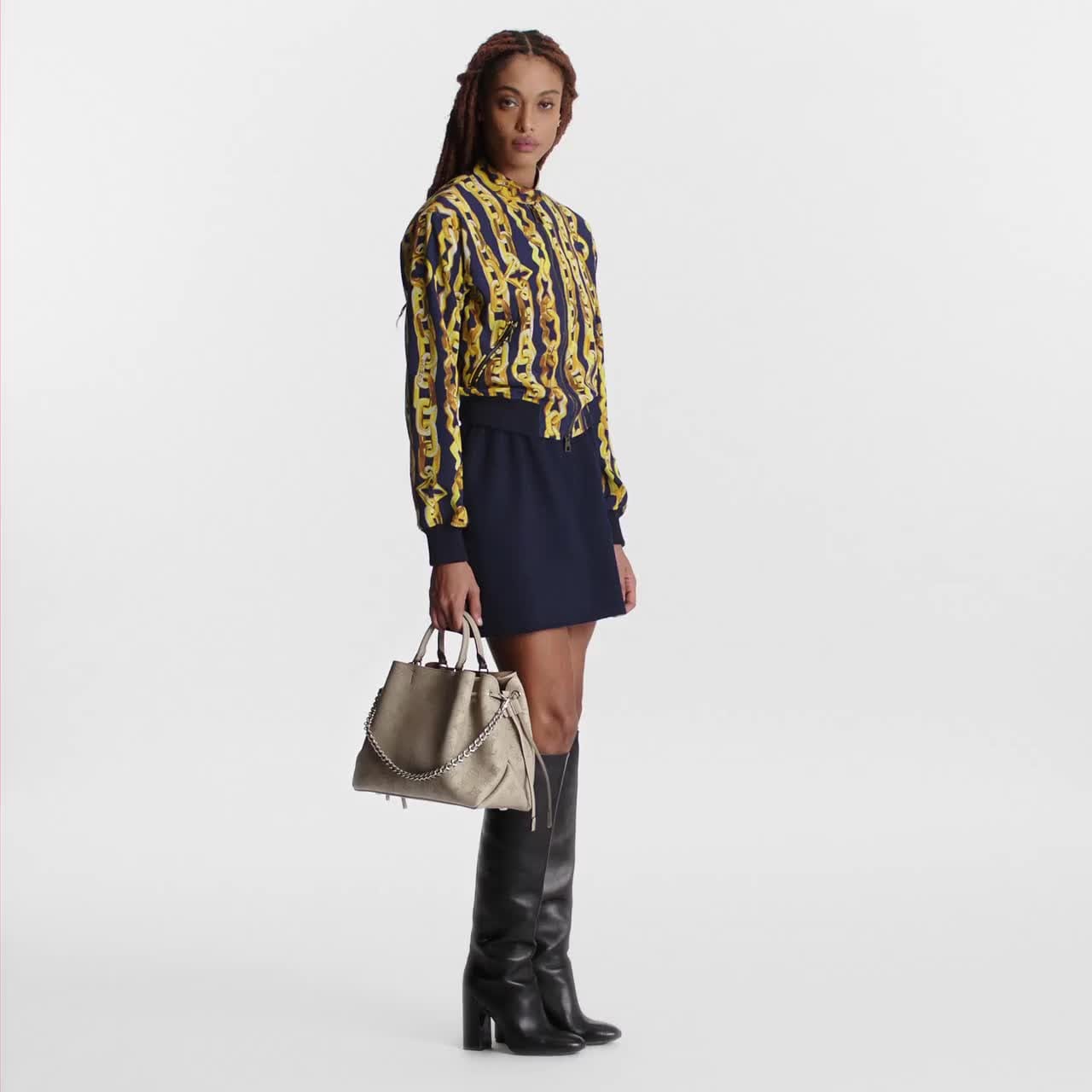 Bella Tote Bag Mahina Leather - Handbags M59201 | LOUIS VUITTON