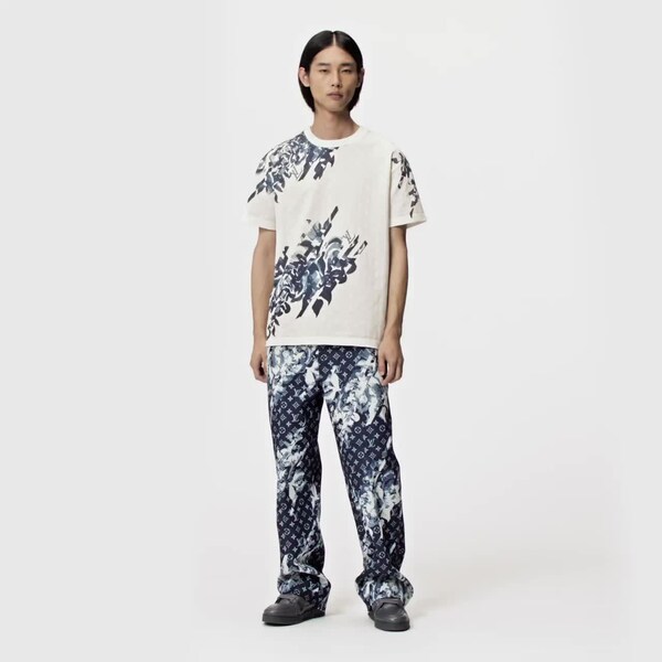 Monogram Cotton Pique T-Shirt - Ready-to-Wear | LOUIS VUITTON